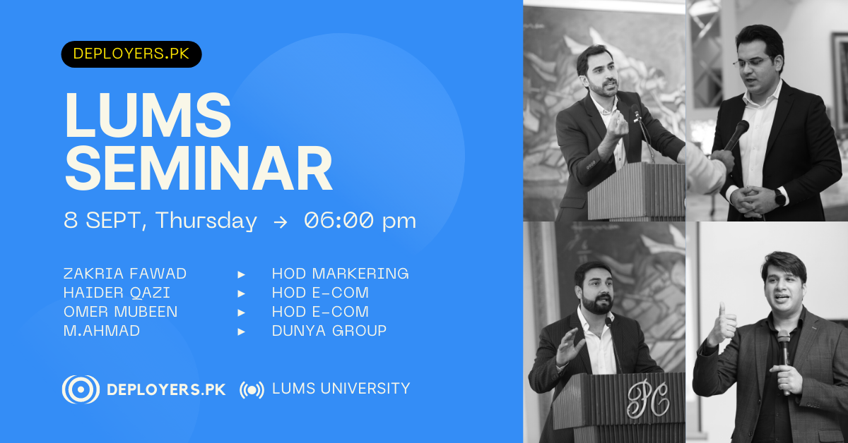 Deployers and LUMS Ecommerce Program